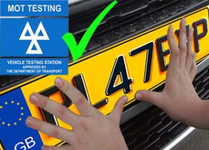 Why Your Number Plates Could Cause an MOT Fail - Plates Express